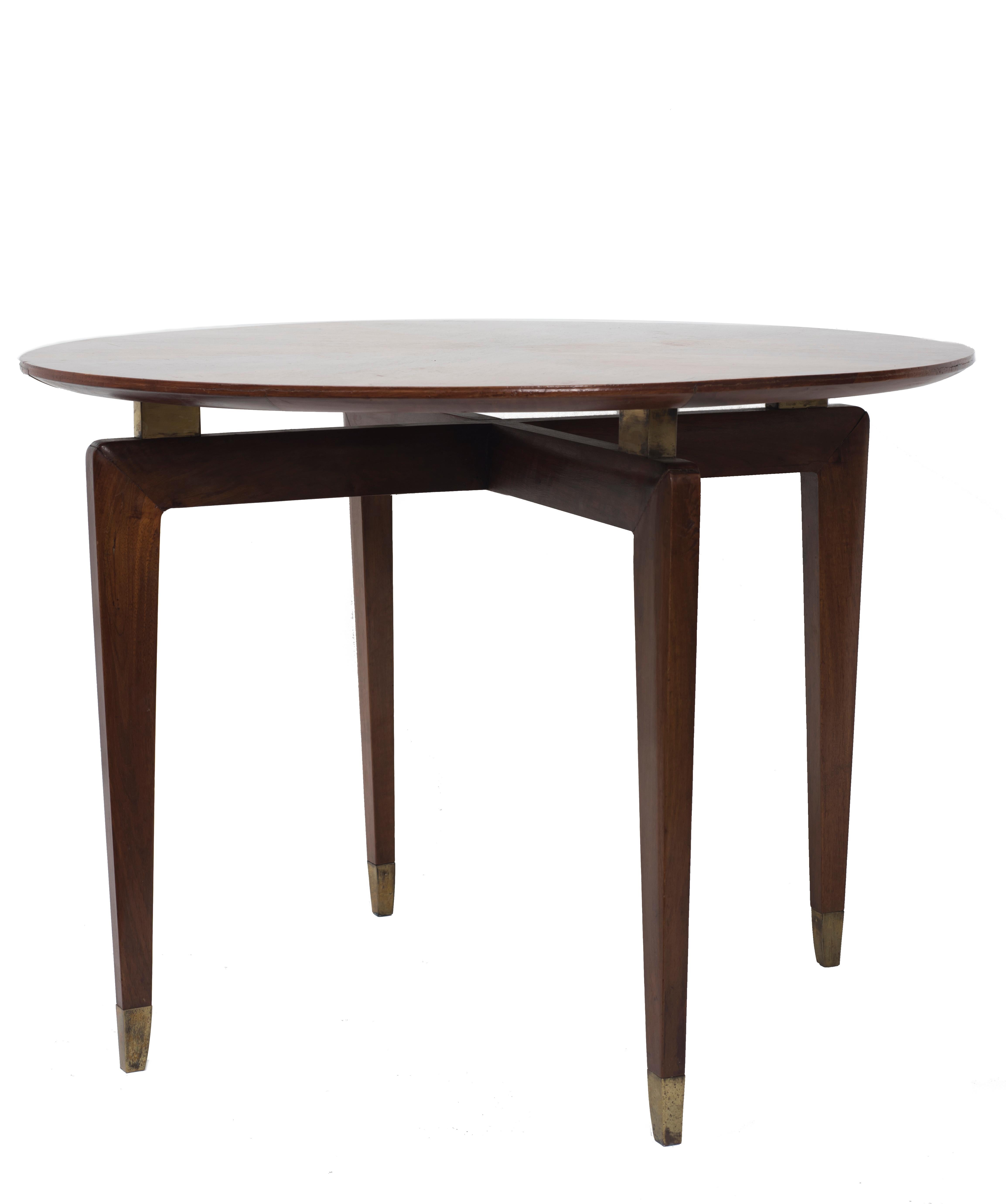 Gio Ponti Dining Side Table, Italy at 1stDibs