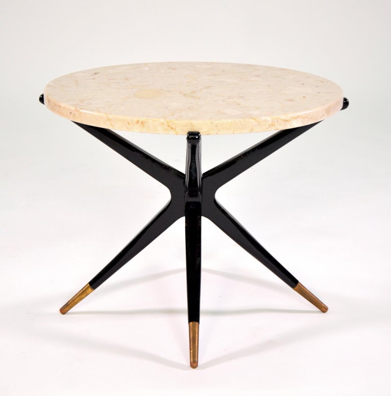 Gio Ponti Marble Side Table at 1stDibs