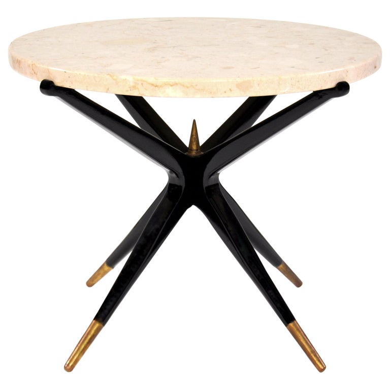 Gio Ponti Marble Side Table at 1stDibs