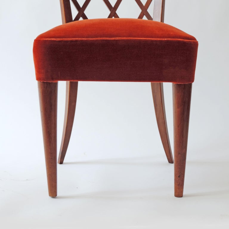 Gio Ponti Pair of Corridor Chairs, Italy, 1936 For Sale at 1stDibs