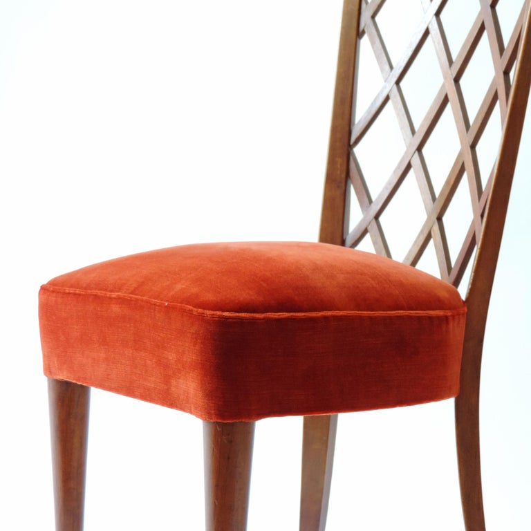 Gio Ponti Pair of Corridor Chairs, Italy, 1936 For Sale at 1stDibs