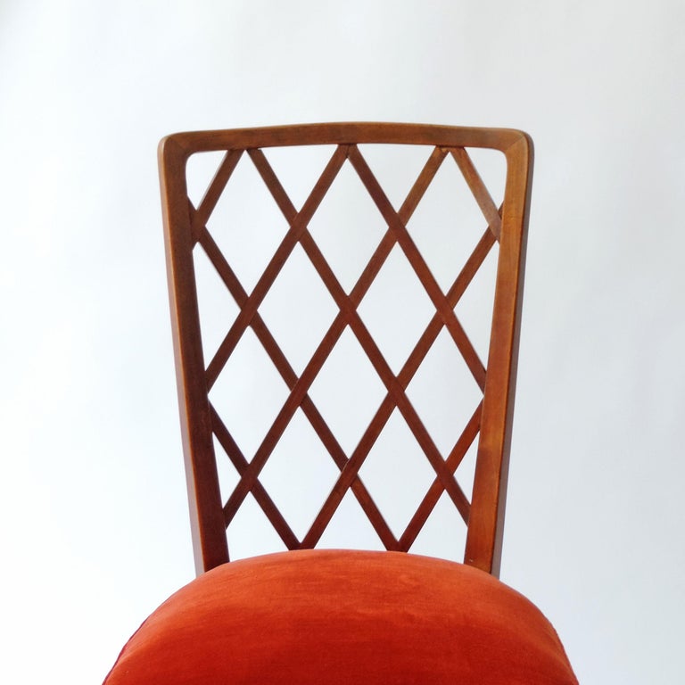 Gio Ponti Pair of Corridor Chairs, Italy, 1936 For Sale at 1stDibs