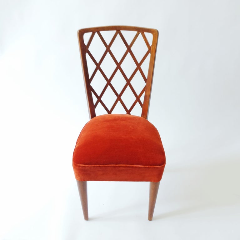Gio Ponti Pair of Corridor Chairs, Italy, 1936 For Sale at 1stDibs