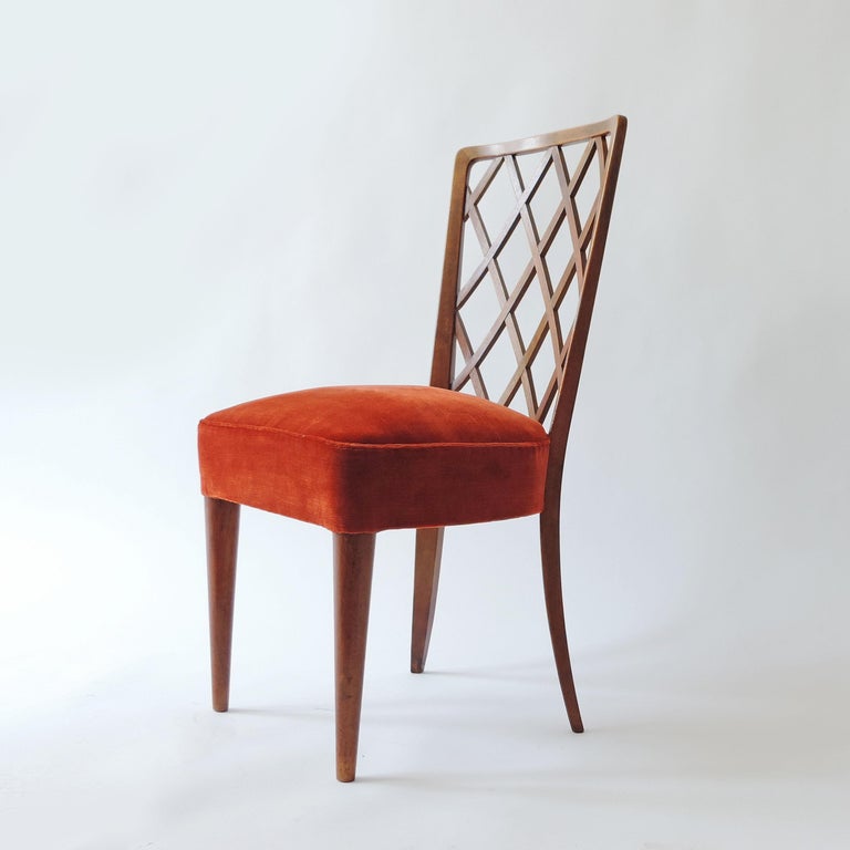 Gio Ponti Pair of Corridor Chairs, Italy, 1936 For Sale at 1stDibs