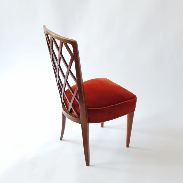 Gio Ponti Pair of Corridor Chairs, Italy, 1936 For Sale at 1stDibs