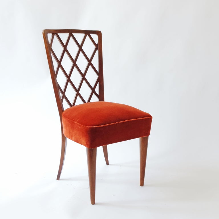 Gio Ponti Pair of Corridor Chairs, Italy, 1936 For Sale at 1stDibs
