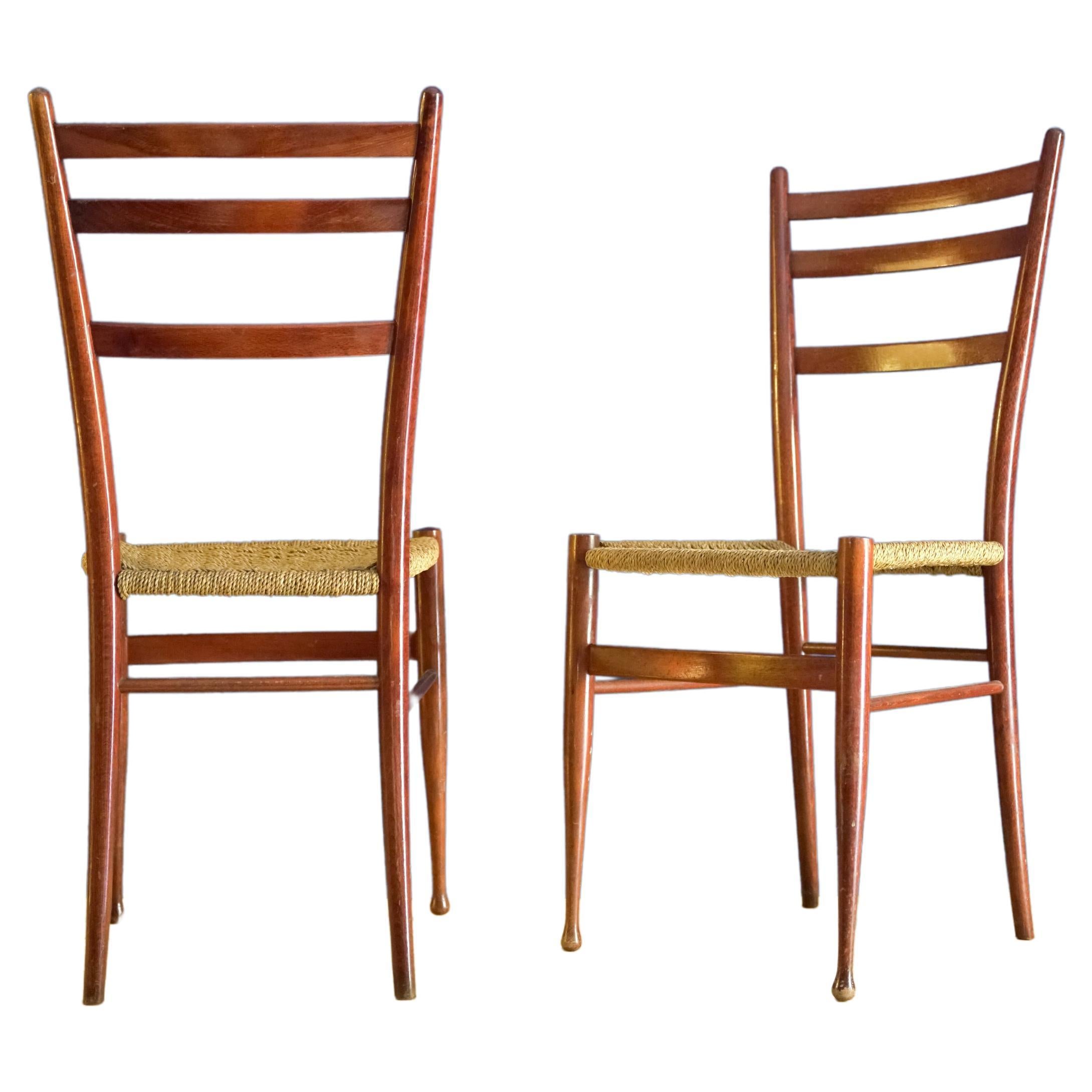 Gio Ponti Ultraleggera Chairs For Sale at 1stDibs