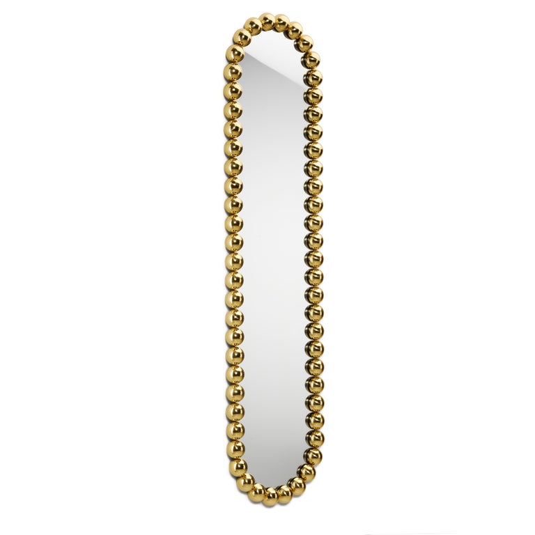 Gioiello Oval Mirror For Sale at 1stDibs