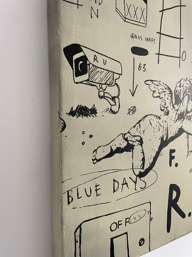 Giordan Rubio - Contemporary Artist Giordan Rubio Titled Blue Day 2023 ...