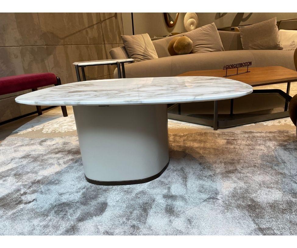 Floor Sample Giorgetti Galet Marble Coffee Table By Ludovica and ...