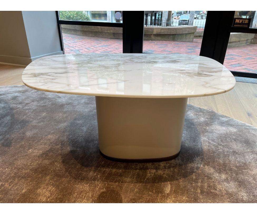 Floor Sample Giorgetti Galet Marble Coffee Table By Ludovica and ...