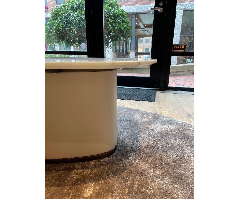 Floor Sample Giorgetti Galet Marble Coffee Table By Ludovica and ...