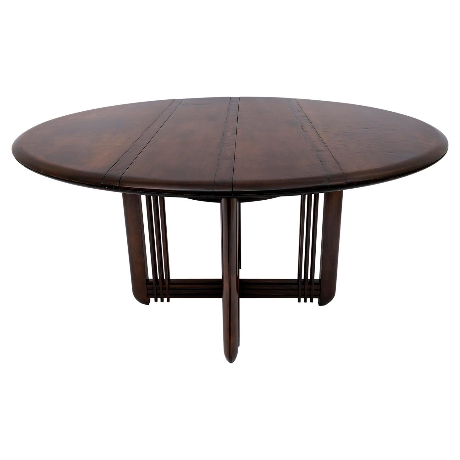 Round Dining Table by Philippe Starck for Driade, circa 1980, Italy at ...
