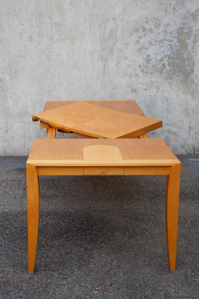 Giorgetti Manufactured Chi Wing Lo Extending Dinning Table For Sale at 1stDibs