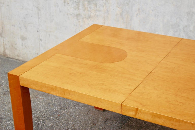 Giorgetti Manufactured Chi Wing Lo Extending Dinning Table For Sale at ...