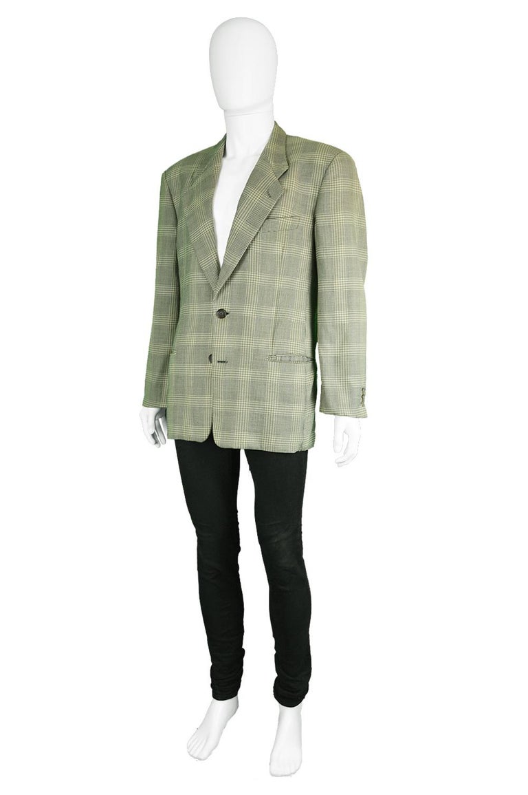 Giorgio Armani le Collezioni Men's Vintage Sharp Shouldered Blazer ...