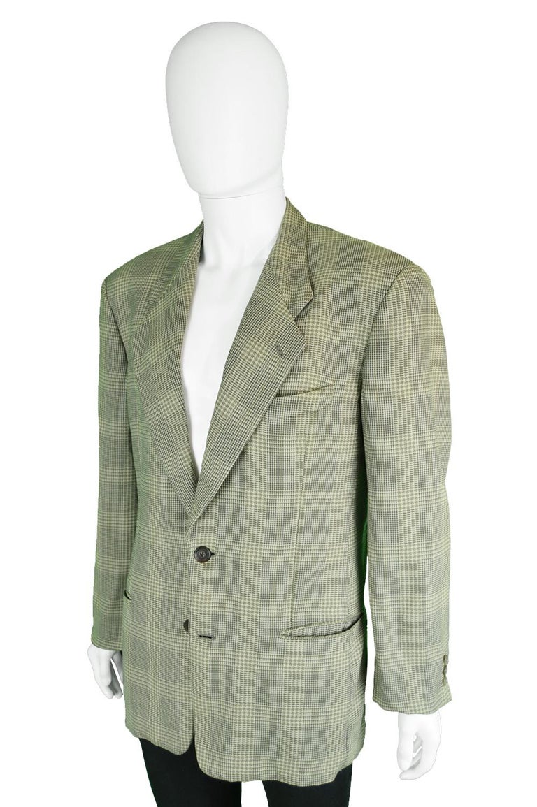 Giorgio Armani le Collezioni Men's Vintage Sharp Shouldered Blazer ...