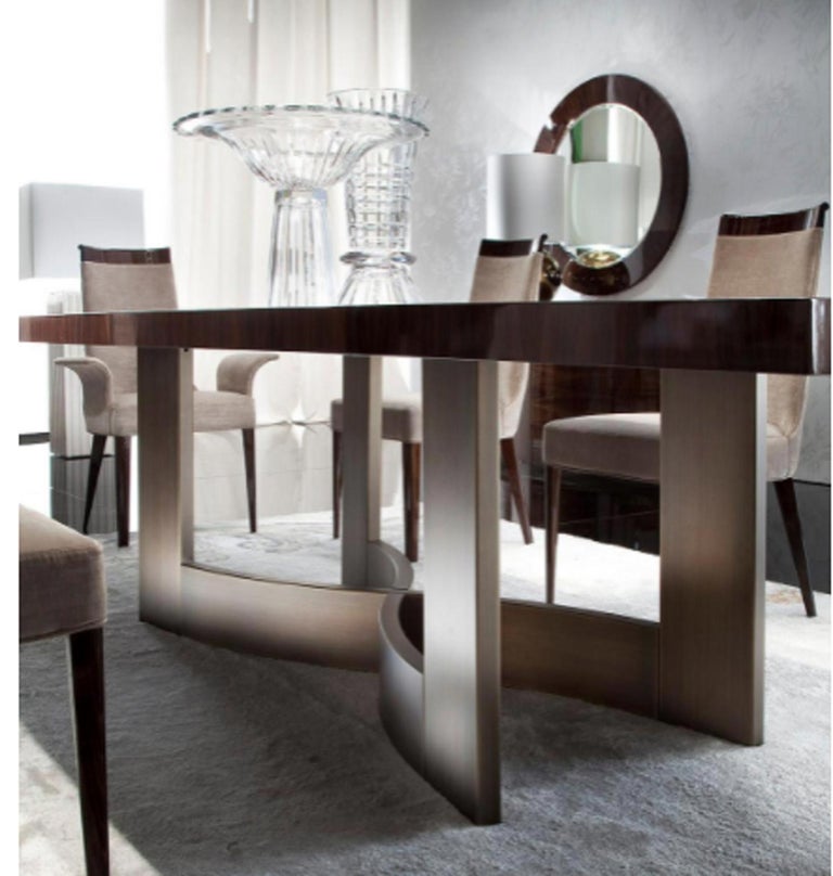 Giorgio Collection Rectangular Table in Brazilian Rosewood For Sale at 1stDibs