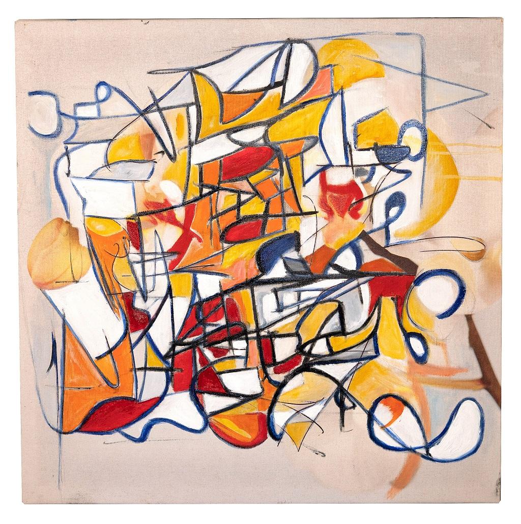 Giorgio Lo Fermo - Untitled - Abstract Expression - Oil Painting 2017 ...