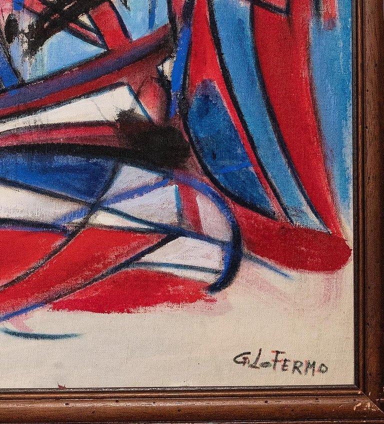 Giorgio Lo Fermo - Abstract Expression - Oil and oil pastel by Giorgio ...