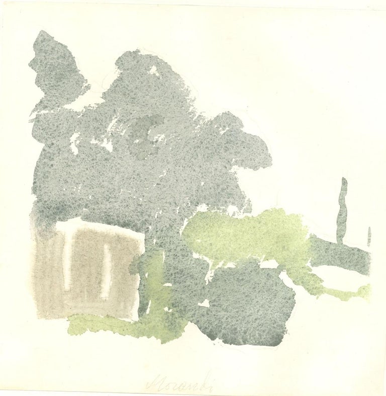 Giorgio Morandi - Landscape - Vintage Offset Print after Giorgio ...