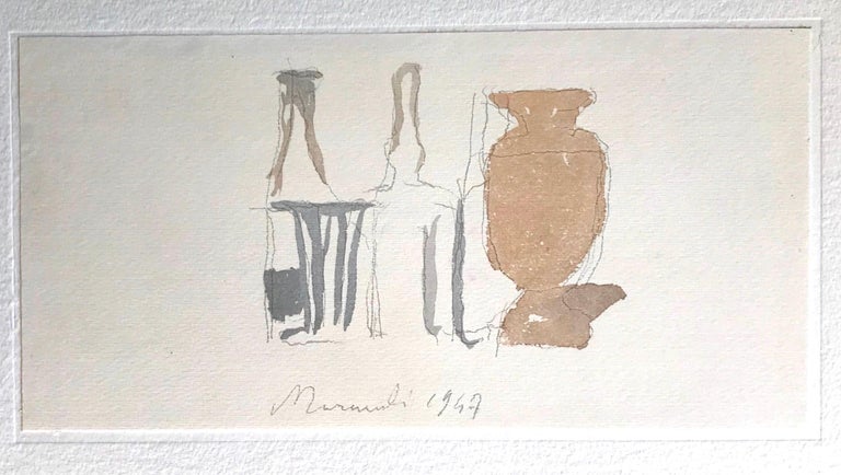 Giorgio Morandi - Still Life - Vintage Print after Giorgio Morandi ...