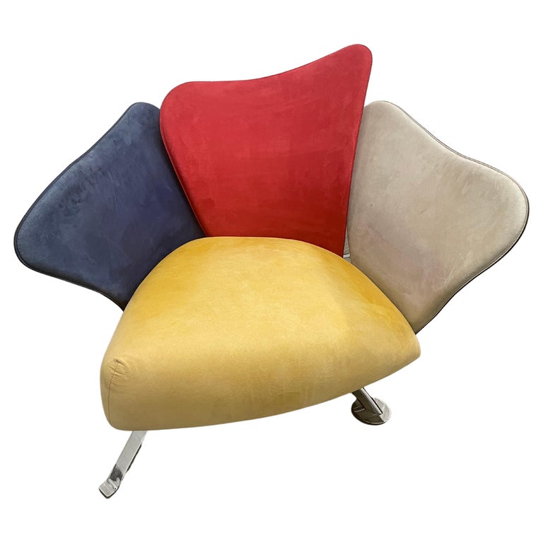 Giorgio Saporiti Flower Lounge Chair for Il Loft, Italy 1990's For Sale ...
