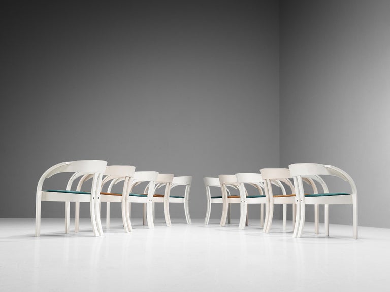 Giovanni Battista Bassi for Poltronova Set of Ten 'Elisa' Armchairs For ...