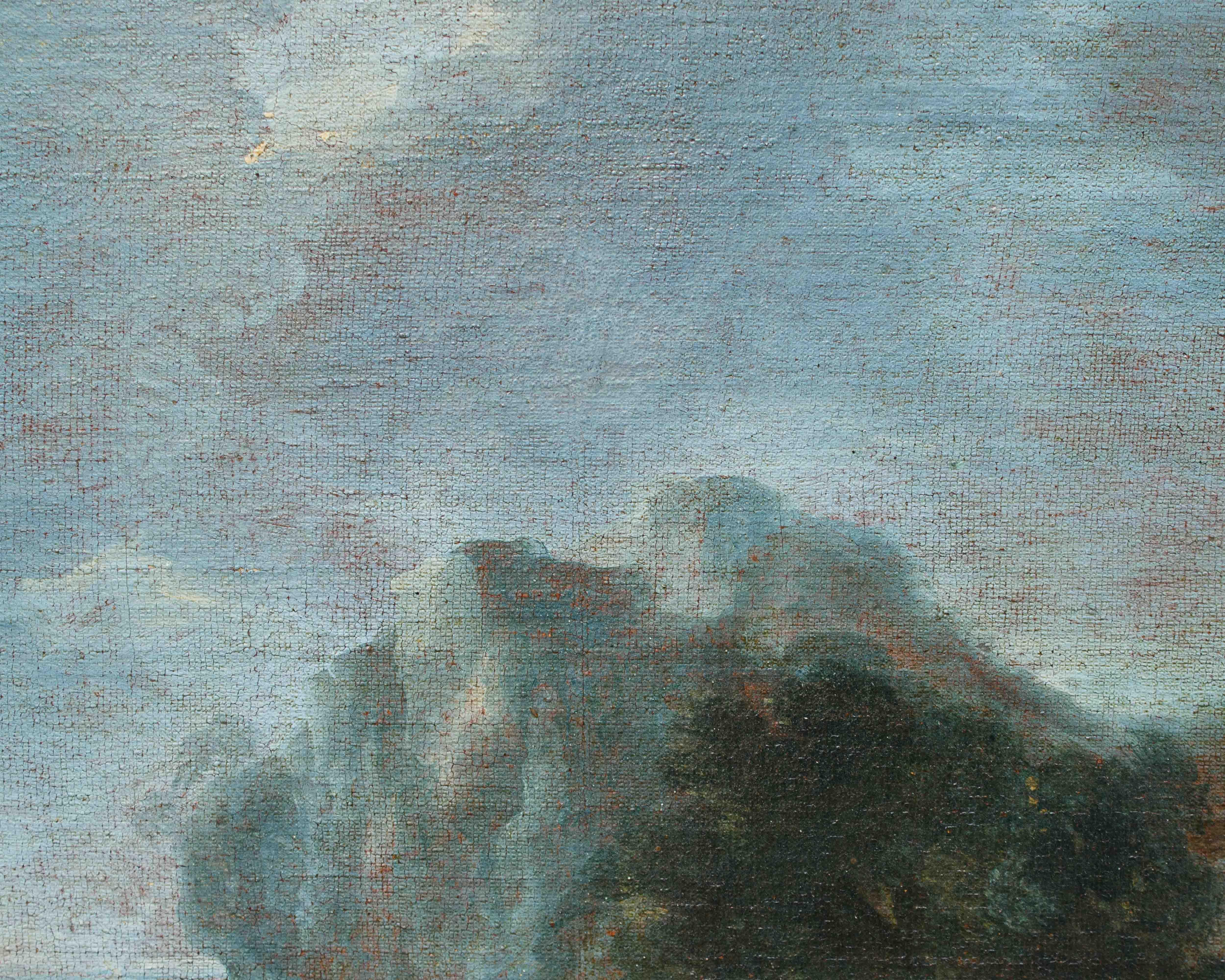 Giovanni Crivelli detto il Crivellino - Deer hunting Oil painting on ...