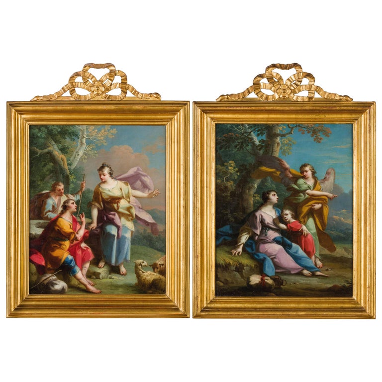 Giovanni Domenico Molinari, Italian 18th Century Oil on Canvas ...