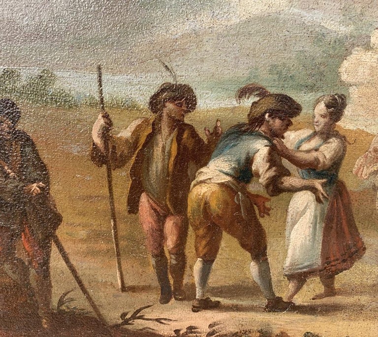 Giovanni Michele Graneri - 18th century Italian painting - Dancing ...