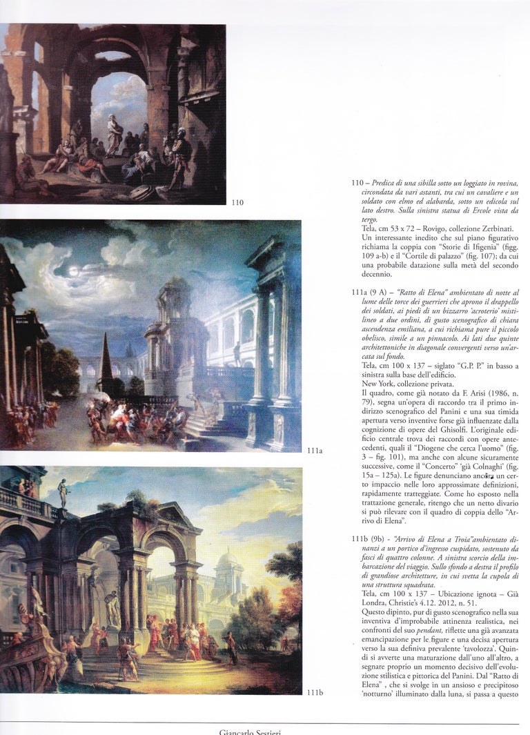 Giovanni Paolo Panini - 18th century Italian landscape figures painting ...