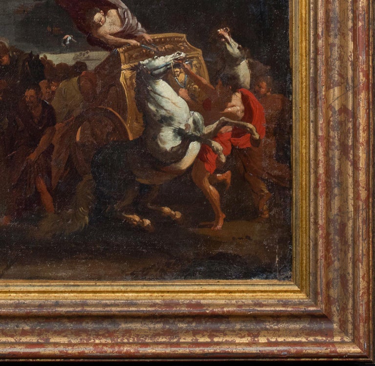 La Fresque De Servius Tullius Roi De Rome 18ème Siècle En Vente Sur 1stdibs