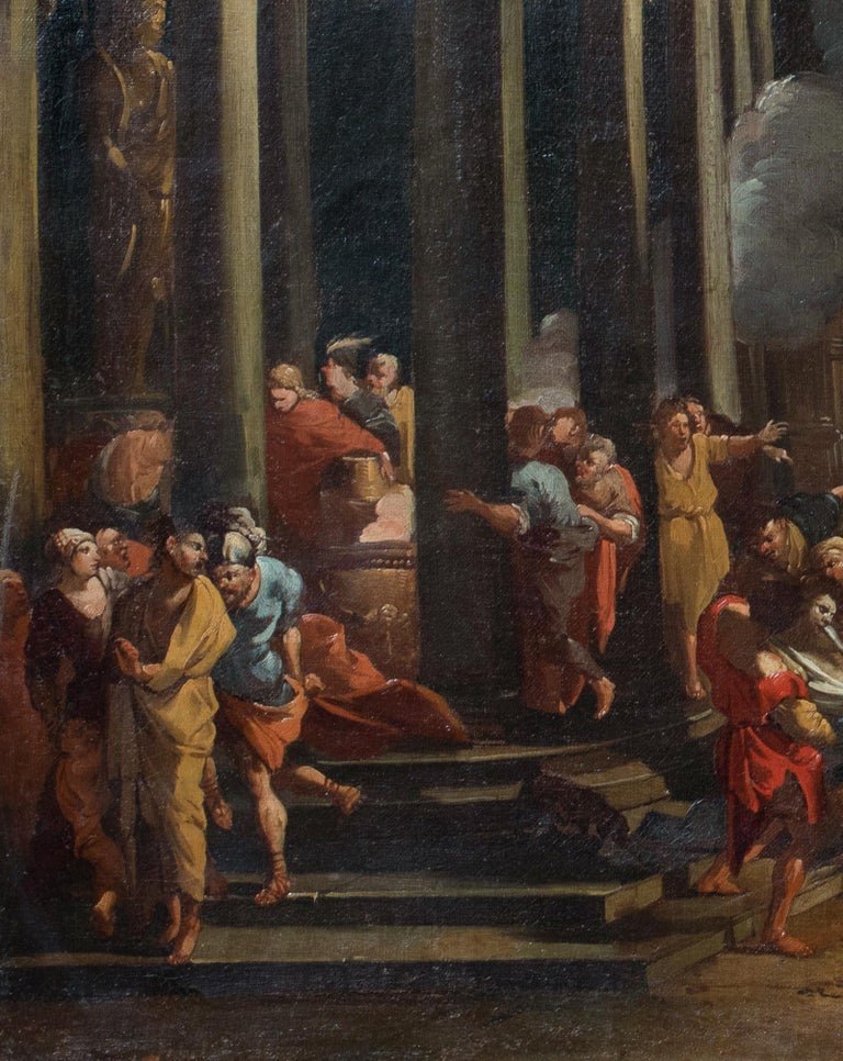 La fresque de Servius Tullius, roi de Rome, 18ème siècle En vente sur ...