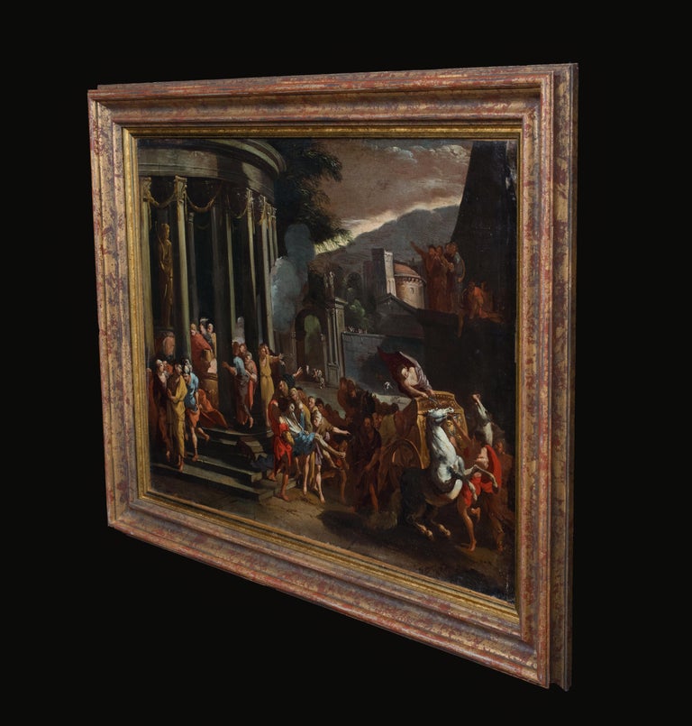 La fresque de Servius Tullius, roi de Rome, 18ème siècle En vente sur ...