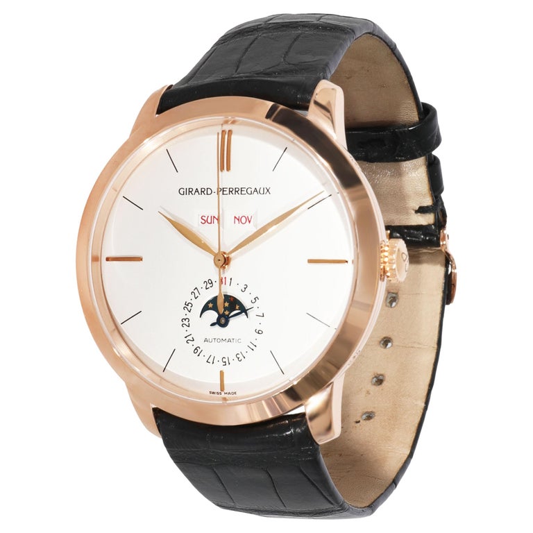 Girard Perregaux 1966 49535-52-151-BK6A Men's Watch in 18kt Rose Gold ...