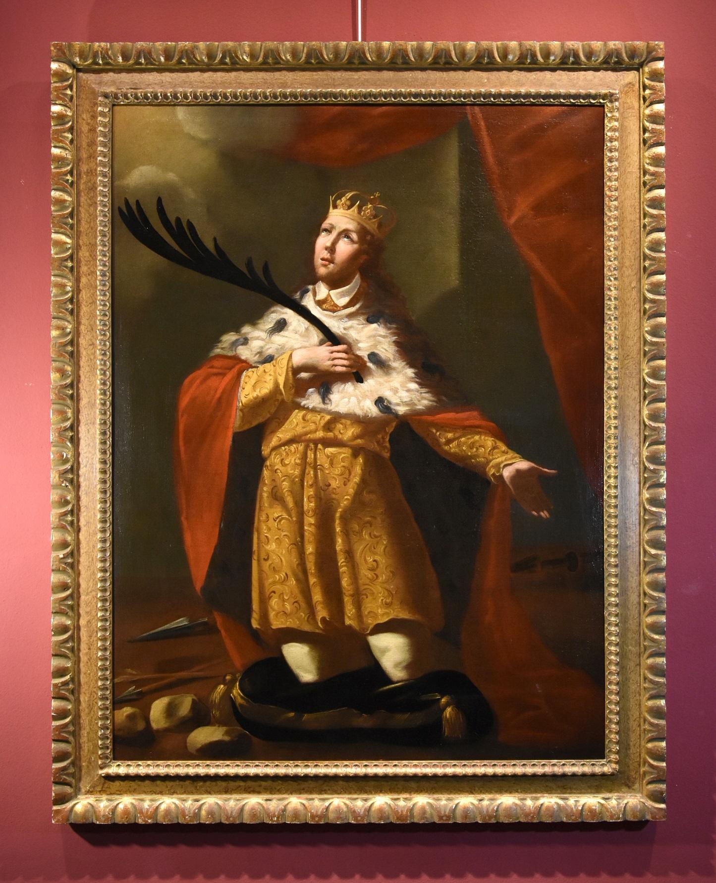 Portraits King Louis XV Queen Gobert Paint Oil on canvas old master ...