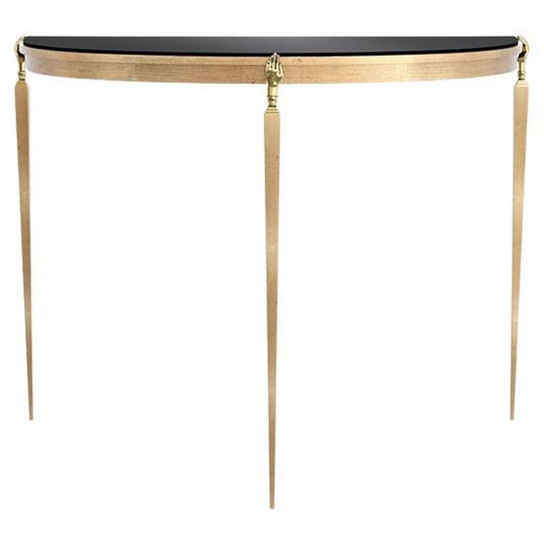 Gisele Demi-Lune Console For Sale at 1stDibs