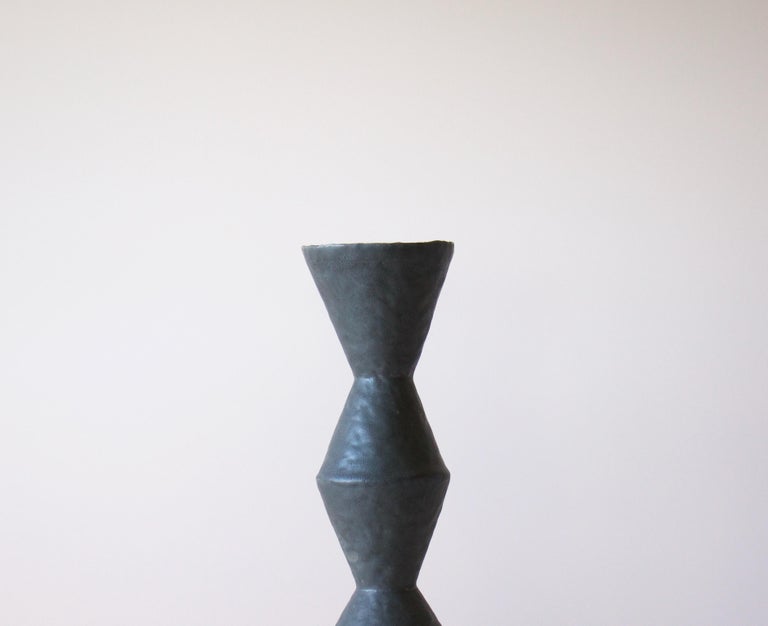 Giselle Hicks Contemporary Black Ceramic Vase, 2020 at 1stDibs