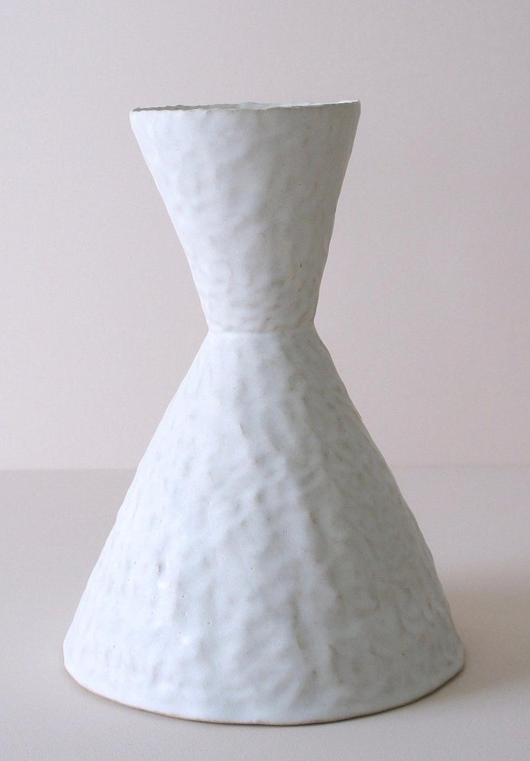 Giselle Hicks Contemporary White Ceramic Vase, 2019 at 1stDibs