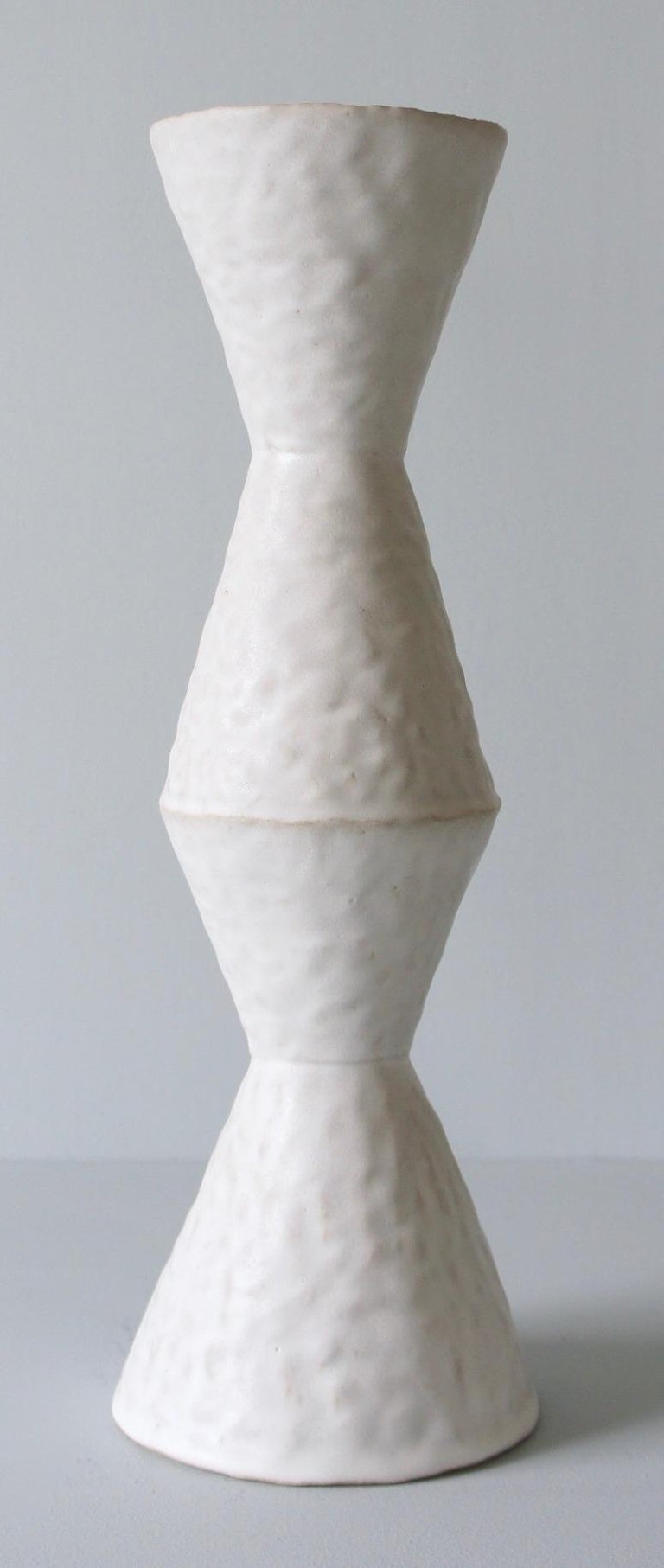 Giselle Hicks Contemporary White Ceramic Vase, 2019 For Sale at 1stDibs