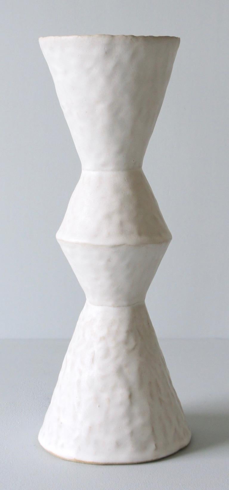 Giselle Hicks Contemporary White Ceramic Vase, 2019 at 1stDibs