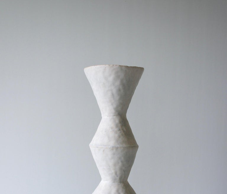 Giselle Hicks Contemporary Pale Grey Ceramic Vase, 2019 at 1stDibs