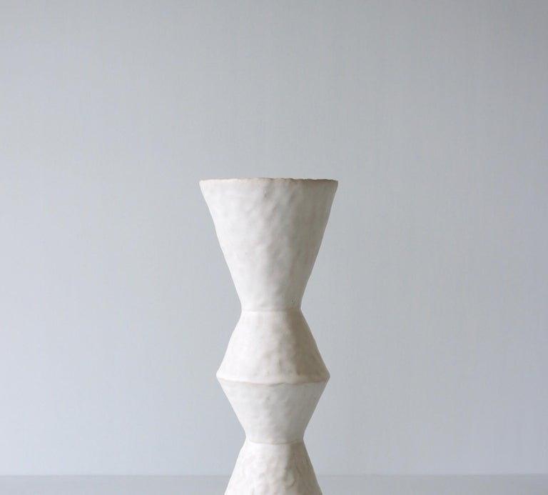 Giselle Hicks Contemporary White Ceramic Vase, 2019 at 1stDibs