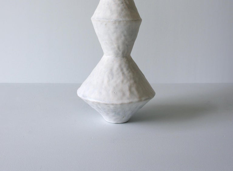 Giselle Hicks Contemporary Pale Grey Ceramic Vase, 2019 at 1stDibs