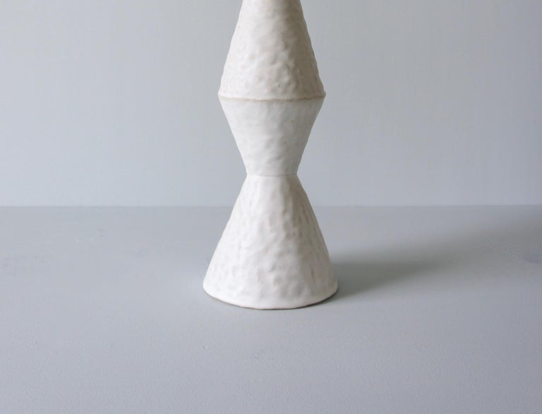 Giselle Hicks Contemporary White Ceramic Vase, 2019 For Sale at 1stDibs