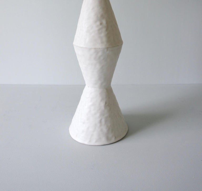 Giselle Hicks Contemporary White Ceramic Vase, 2019 For Sale at 1stDibs