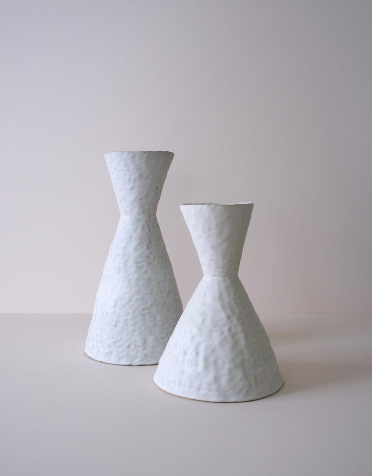 Giselle Hicks Contemporary White Ceramic Vase, 2019 at 1stDibs