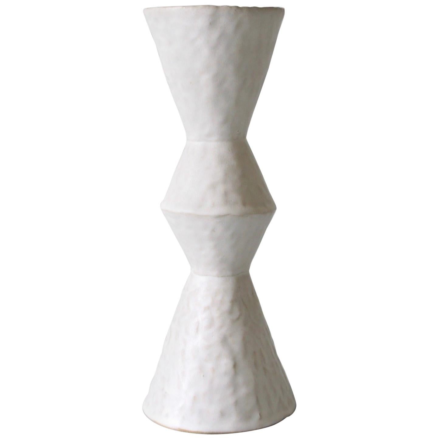Giselle Hicks Contemporary White Ceramic Vase, 2019 at 1stDibs