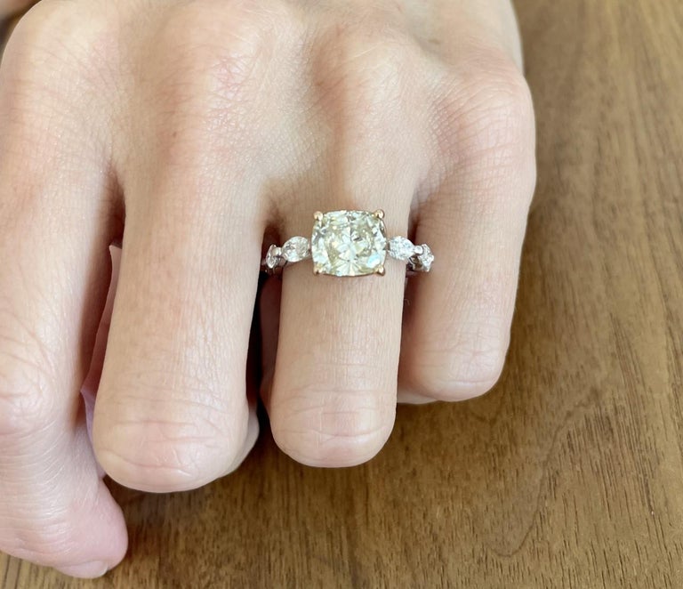 Gismondi 1754 Champagne Colored Diamond Ring For Sale at 1stDibs